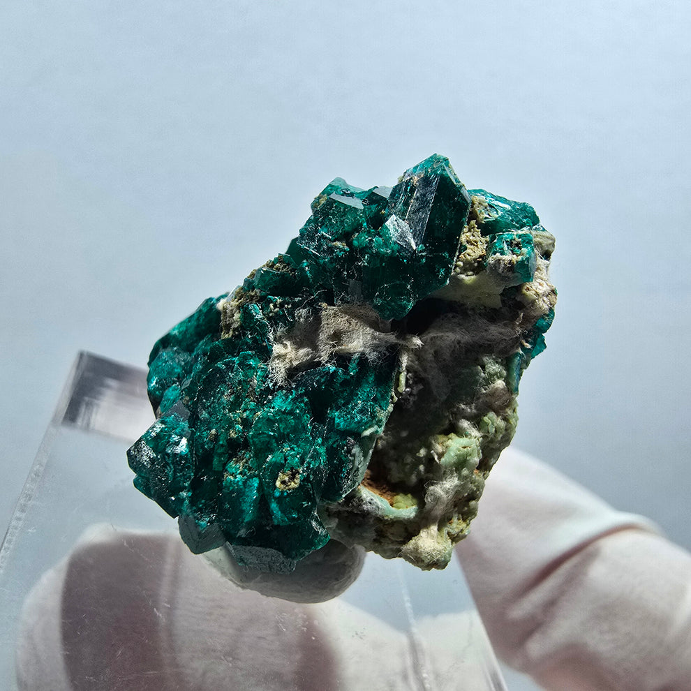 Rare Dioptase on Matrix Level, Green Republic of Congo 25*20*16mm ...