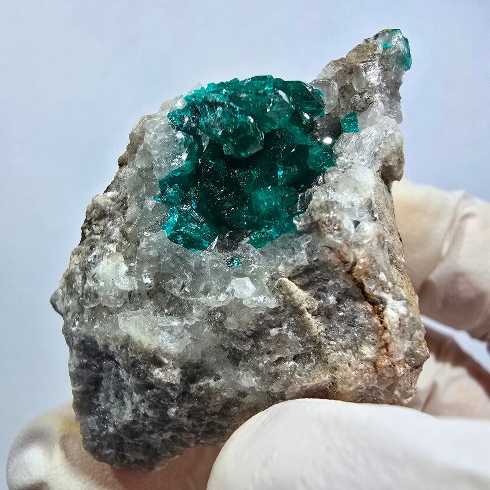 Rare Dioptase on Matrix Level, Green Republic of Congo 46*27*27mm ...