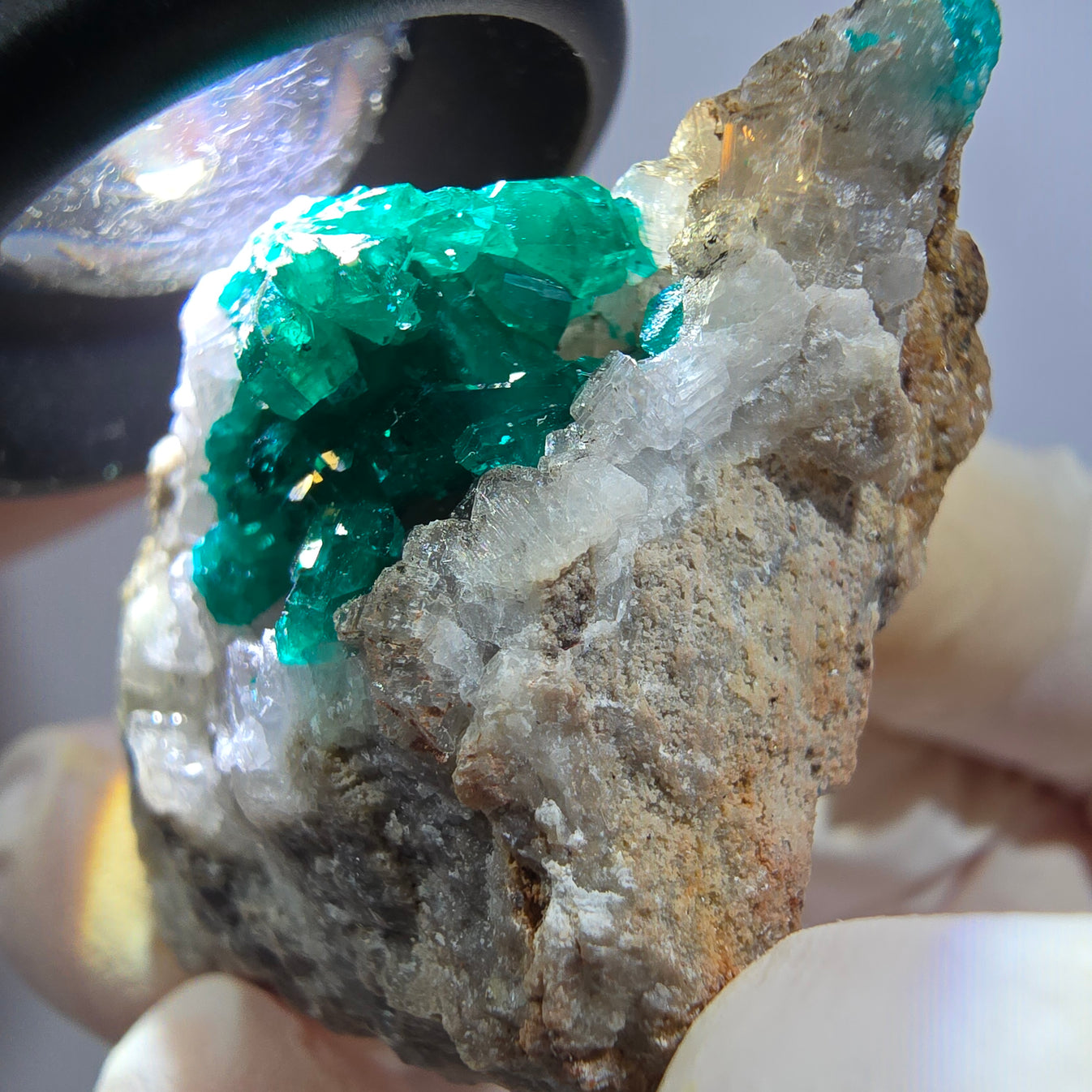 Rare Dioptase on Matrix Level, Green Republic of Congo 46*27*27mm ...